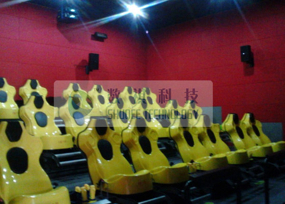 Reality Interaction Mobile 7d Theater With HD Projectors , Professional Audio