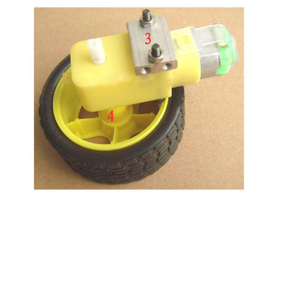 Smart Car Chassis Remote Control Car Parts Suits for Arduino Starter