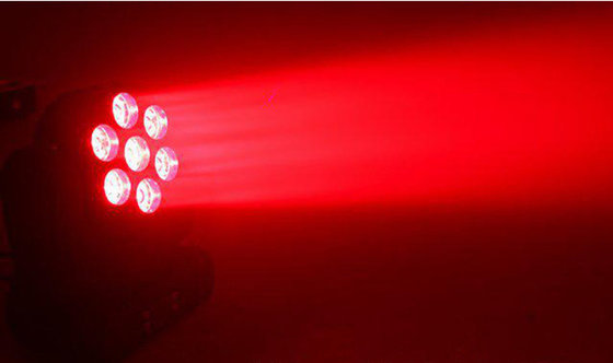 Quad Osram Moving Head LED Stage Lights , Full Master / Slave LED beam
