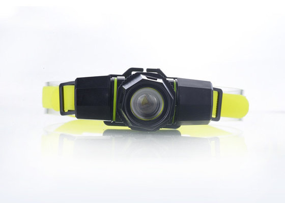 10 W Rechargeable Head Torch for fishing , powerful running head lamp