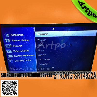 DVB-S2 Africa Strong 4922A HD FTA Digital Set Top Box SRT4922A Support 3G IPTV DSTV