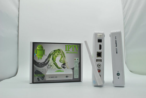 High Definition LAN Wifi Television Set Top Boxes CVBS / AV Audio / SPDIF