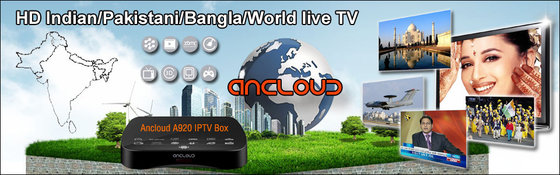 HD INDIA / PAKISTANI /  BANGLA LIVE TV  IPTV BOX ANCLOUD BOX