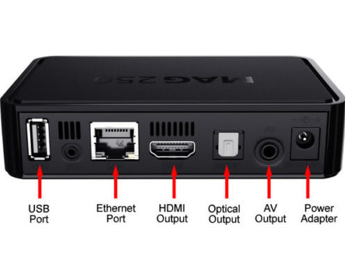 Micro MAG 250 Digital HD Set Top Box With Linux 2.6.23 Operating System