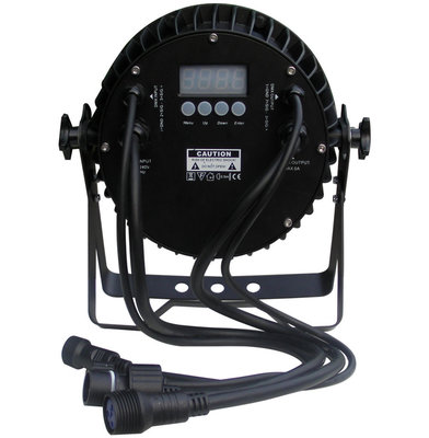 DMX 512 Disco LED PAR Lights 12 X 5 IN 1 With Die-casting Aluminum