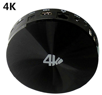 S82 Amlogic S802 Quad Core Smart TV Box 4K High Definition Muti-language , Tv Internet Box