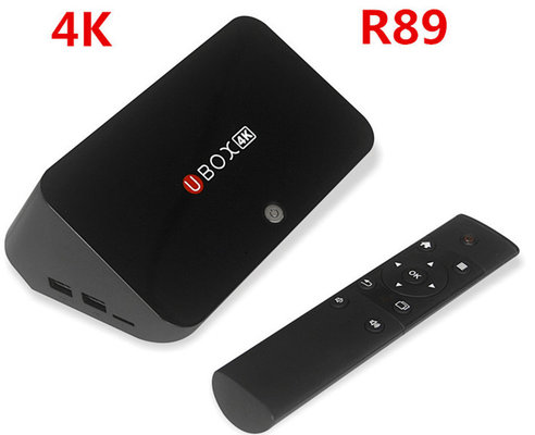 XBMC 4K Smart TV Box RK3288 UBOX R89 GPU Mail-T764  , Android 4.4 TV Box Quad Core