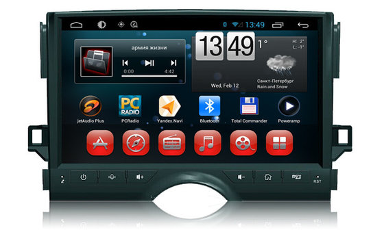 Capactive Touch Screen TOYOTA GPS Navigation System BT TV Radio for Toyota Reiz