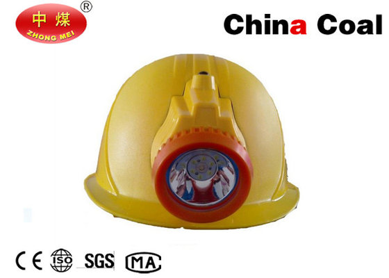 Mining Tools Coal Miner Safety Helmet with LED Light  / Security Helemts with LED Head Lamp