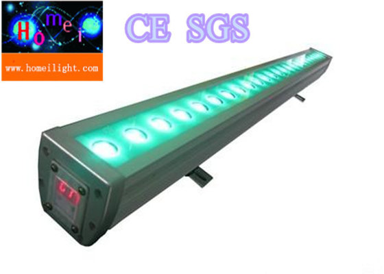 Waterproof RGB LED Moving Head Spot / LED Stage Lighting 24 x 3w , Portable