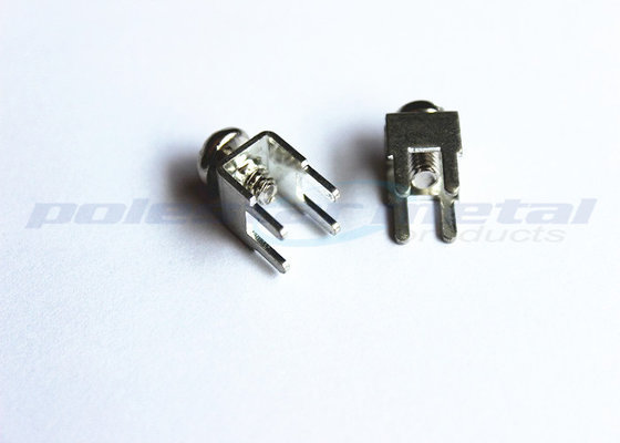 PC Heavy Duty Terminal Blocks 6-32 W/NCKL Plated Head Brass PCB Terminals