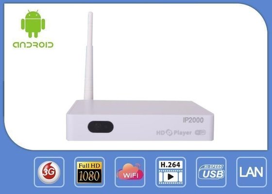 IP2000  XBMC Android Smart IPTV Box Arabic  407 Channels Support U DISK