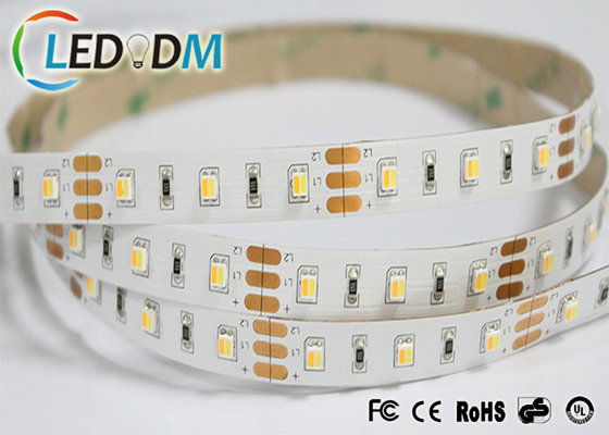 White 4.8W SMD 3528 LED Strip Light IP20 60 LEDs/M With 50000 Hours Lifespan