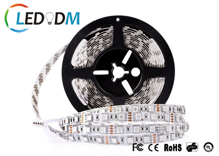 DC 12V 5M RGB LED Strip Light , SMD 5050 Indoor Lighting LED Ribbon Lights