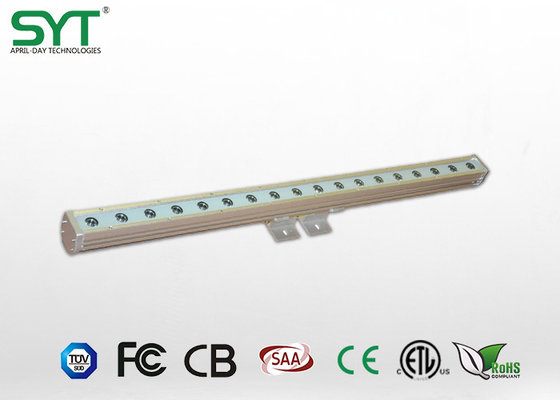 18W RGB LED Wall Washer Lights With AC85 - 265V And DMX512 Control