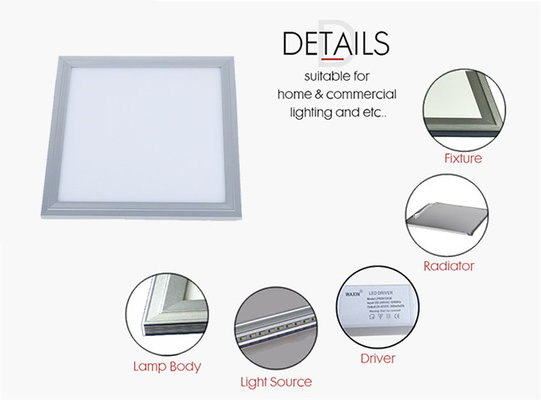 Retangular RGB Flat Panel LED Lights Led Panel 300 X 300 Artistic Appearance