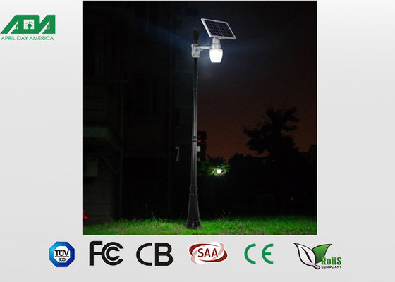 Peach Like IP 65 Outdoor LED Street Lights with solar panel , CE / ROSH / FCC
