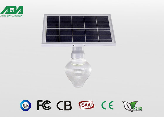 Ip65 exterior 50000 Hours Wall Bright Solar Garden Lights Water Resistance