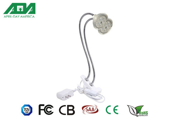Family , Garden LED Plant Lights 12w Long Neck Huge PPFD Full Wavelength For Growth