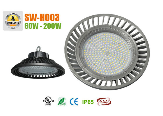 0 - 10V Dimmable Mean Well 200w UFO LED High Bay 200 Watt Low URG Without Glare supplier