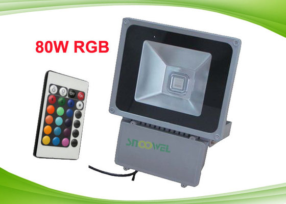 Color Changing Outdoor Led Flood Light with Remote Controller for Square , Park , Factory supplier