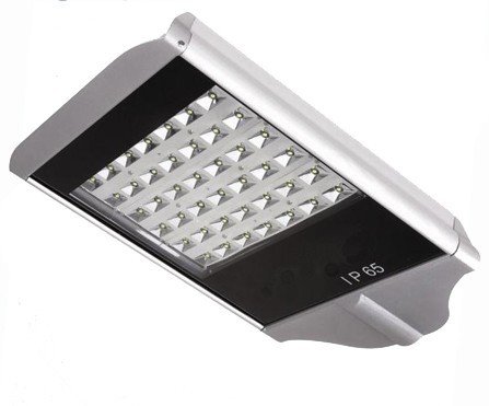 30W Bridgelux LED Street Light 3000lm Waterproof IP65 6500K low luminous decay for country street