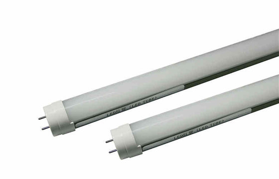 Commercial Lighting IP20 T8 LED Light Tubes 12W 80Ra Composite Material Body