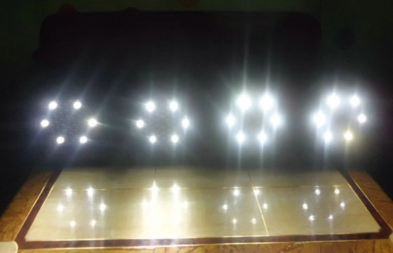 Stage Show / Dance Club Disco Led Par Lights 54pcs x 3W RGBW Sound Activate