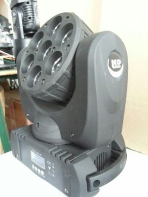 Stage Lighting / LED 10W * 7bulbs 4 In 1 RGBW Moving Head Beam Light