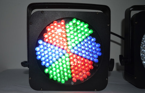 20W Portable LED 183Bulbs RGB Flat Par Light For Family Party Using