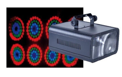 Led RGB Color Mixing 8-Star Blooming Light / 8-star Blooming LED DJ Light For Show