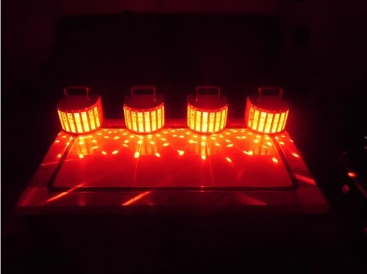 Stage Lighting / LED Mini Double Derby Light With Black Or White