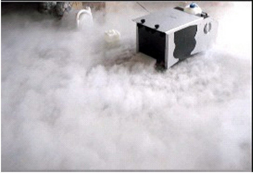 Stage Effect Equipment 3000W Fog Bubble Machine , With Timer Output 10000cuft / Minute