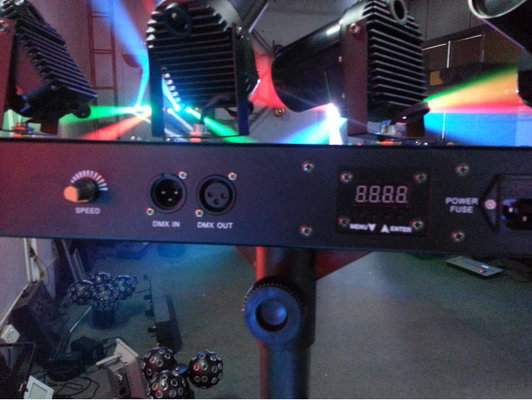 8 * 5w RGBW LED Effects Lighting 8 heads Spot Beam Light For Disco