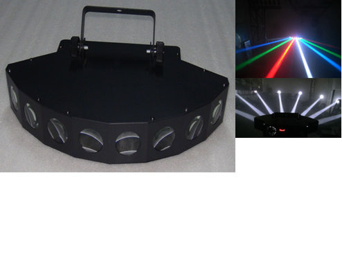 LED Fan-shaped 8-Eyes / Heads Beam Light / LED 8pcs * 5W RGBW Beam Light