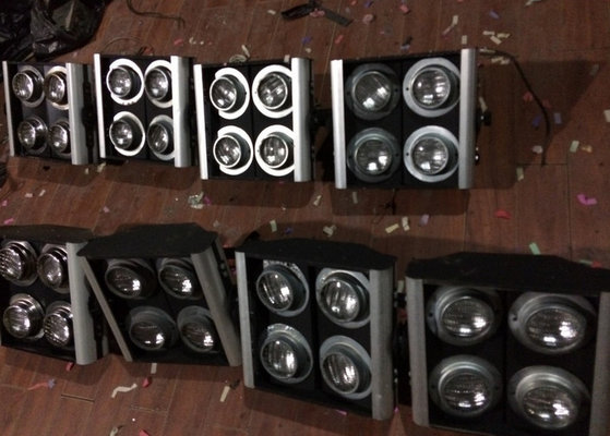 Professional Stage Lighting 4 Eyes Blinder Light 3200K 2600W For KTV Lighting