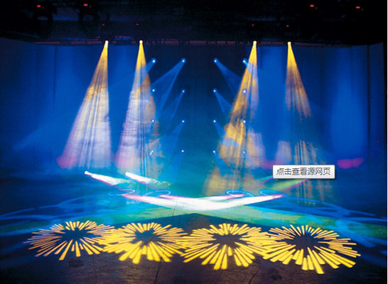 1200W 7000K DMX Moving Head Lamp Nightclubs Rainbow Effect Lighting
