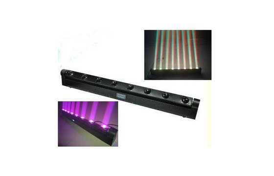 Sound Activated 10W LED Moving Head Beam Light RGBW DMX Stage Light