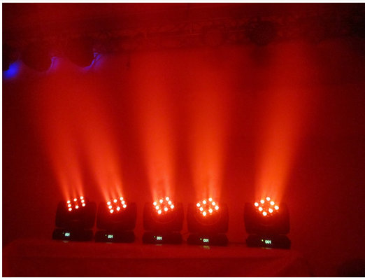 36 * 3W DMX512 Mini LED Moving Head Light IP20 RGBW Theater Lighting