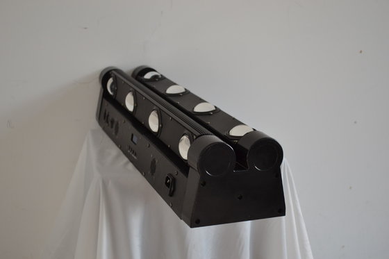 8 eyes 120W RGBW Moving Head Beam Light Double Row For Disco Lighting