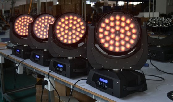 4 in 1 10W With Zoom LED Moving Head Wash Light AC110-240V 36Bulbs