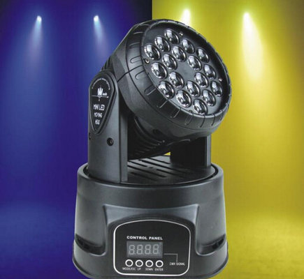 12 Channel 3Watt LED Moving Head Wash Light Stage Lighting For Show