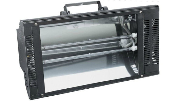High Power Double Pulse Tube 3000W Dimmer Stage Strobe Lights With DMX512