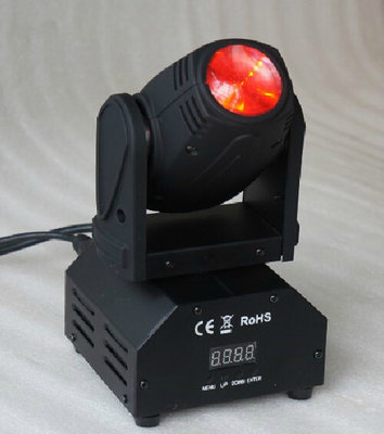 Mini 10W 4-In-1 RGBW Beam LED Moving Head Light With DMX512