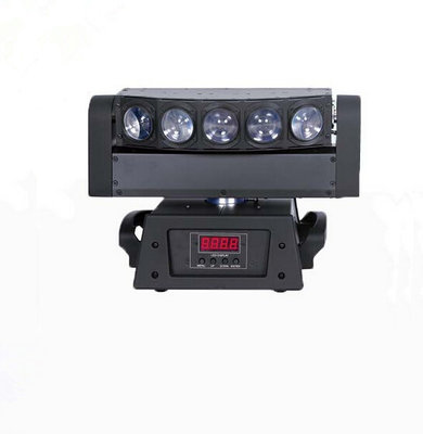 5 Eyes 10 Watt Led Moving Head Light RGBW 4-in-1 Cree Bulbs Spider