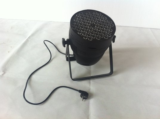 Aluminum Black LED 3W x 72Bulbs RGBW Stage Par Lights For Family Party