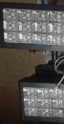 70Watts LED Aluminum 18Bulbs RGB High Brightness Strobe Lights For KTV Using