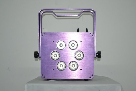 Pink / Purple Case LED 6bulbs Par Light With WiFi Cell Phone Control