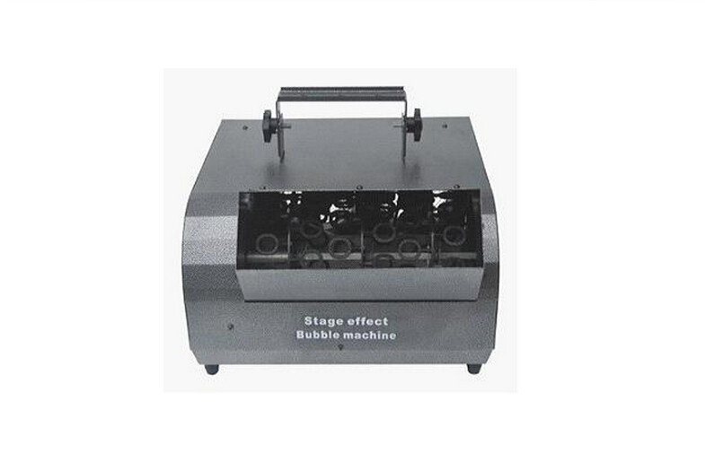 Using Big Party Show 100W Roller Bubble Machine DMX512 Wireless Control