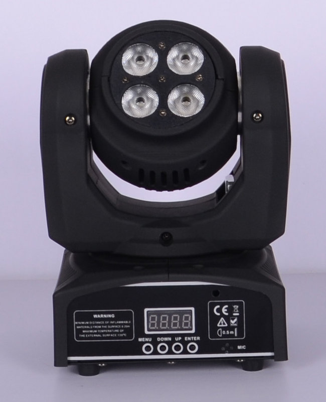 Brightness LED 8 x 8Watts Unlimited LED Moving Head Light For KTV Stage